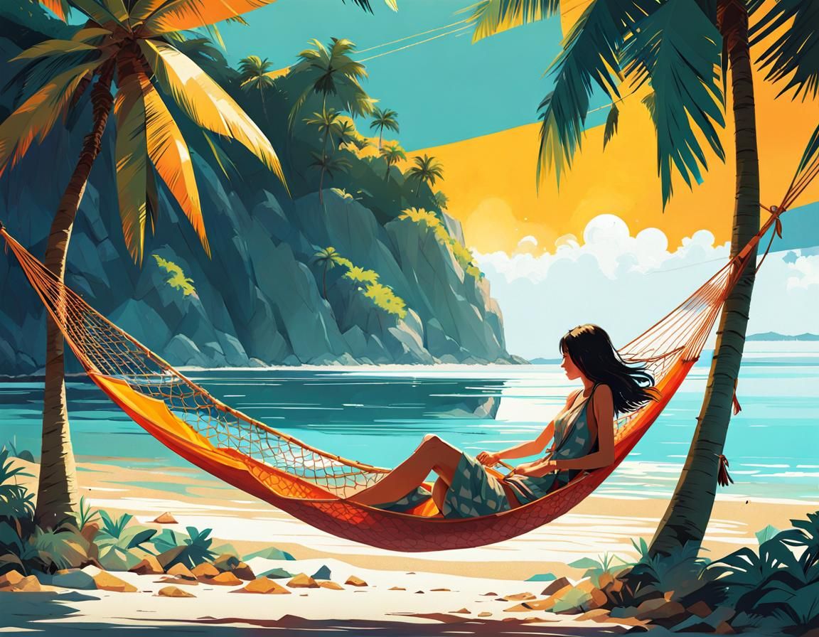 Island Vacation - AI Generated Artwork - NightCafe Creator