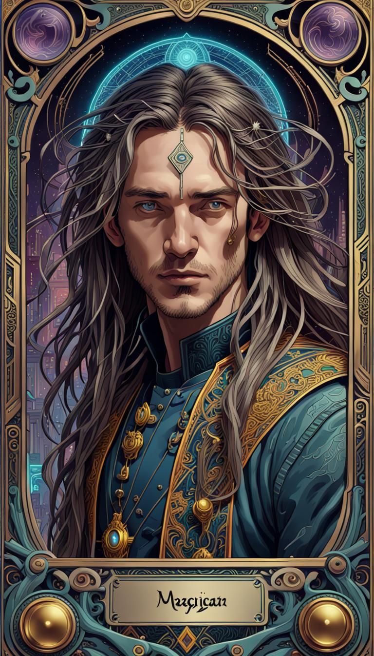 Major Arcana 'The Magician 2 - AI Generated Artwork - NightCafe Creator