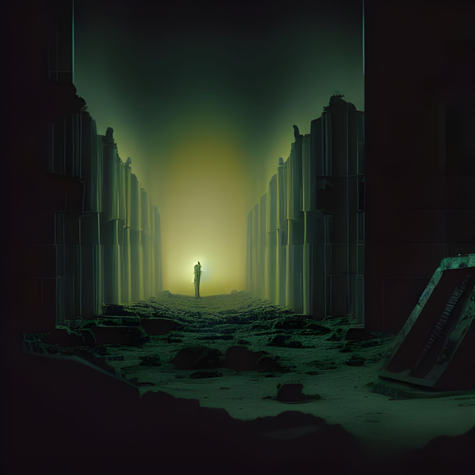 The Matrix Machine Apocalyptic Ruin - AI Generated Artwork - NightCafe ...