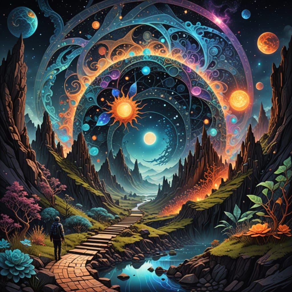 Pathway to a Cosmic Quest - Astral Quest Through a Cosmic Po...