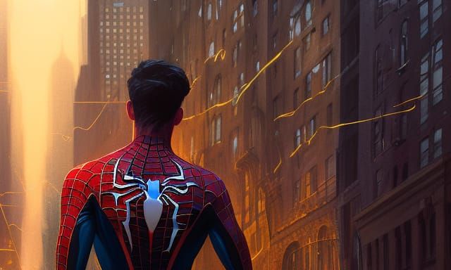 Spider Man - AI Generated Artwork - NightCafe Creator