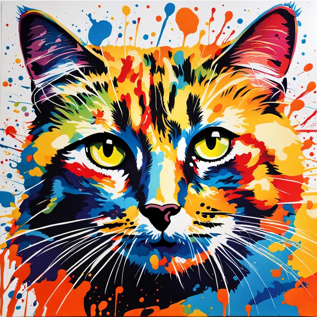 Splash Cat - AI Generated Artwork - NightCafe Creator