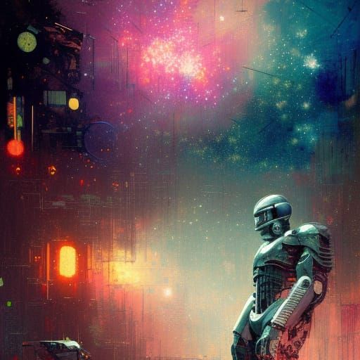 A ROBOCOP - AI Generated Artwork - NightCafe Creator