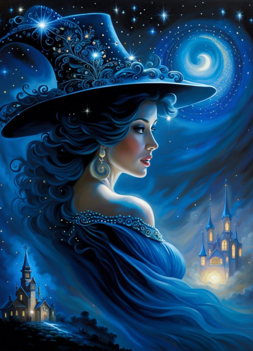 Magical woman - AI Generated Artwork - NightCafe Creator