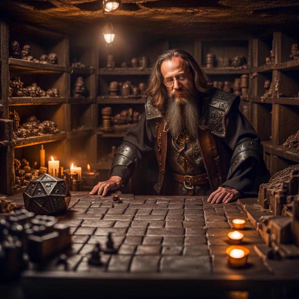 The Game Maker - AI Generated Artwork - NightCafe Creator