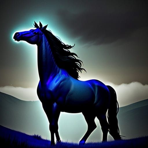 Fantasy Steed - Majestic, Otherworldly Steed in a Dreamlike ...