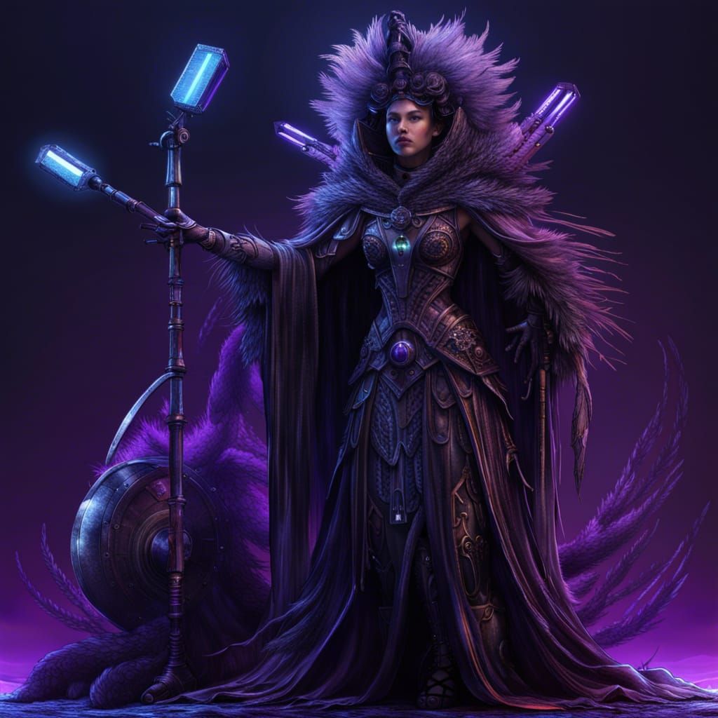 Intergalactic Roman Empire Witch - AI Generated Artwork - NightCafe Creator