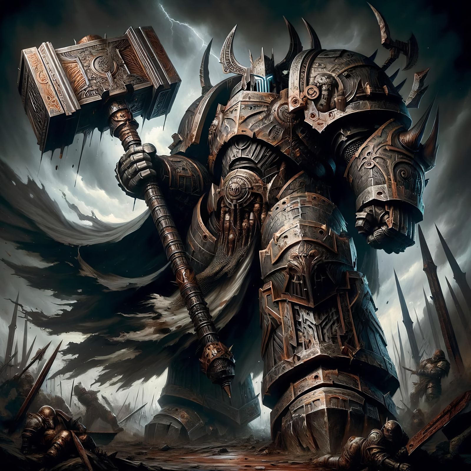 DND Series : Legendary Dreadnought (Epic Class) - AI Generated Artwork ...