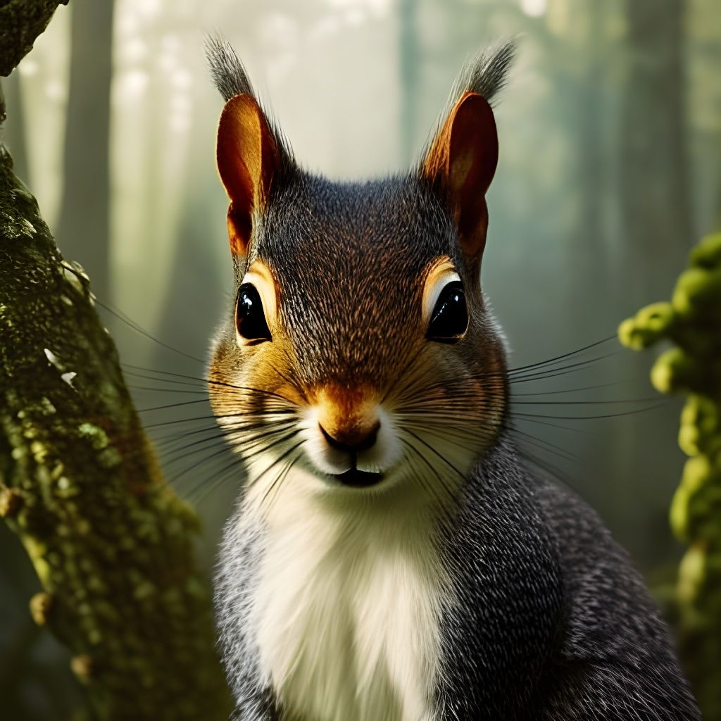Squirrel 2 - AI Generated Artwork - NightCafe Creator