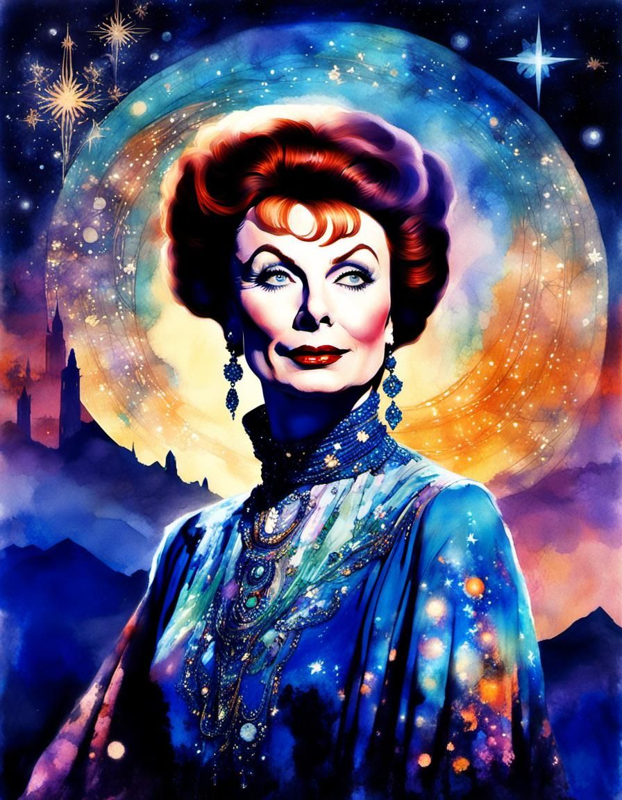 Agnes Moorehead - AI Generated Artwork - NightCafe Creator