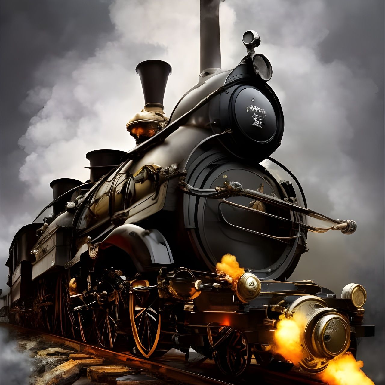 Train - AI Generated Artwork - NightCafe Creator