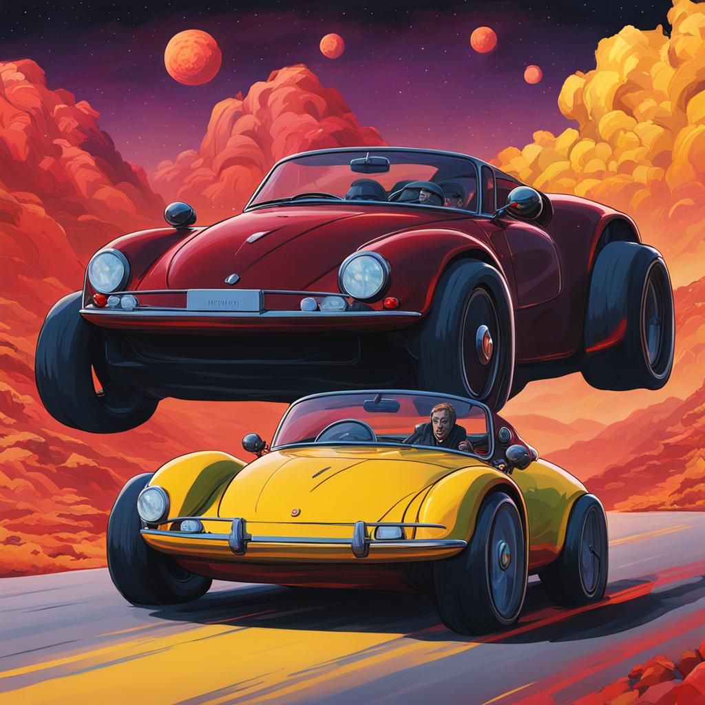 Parallel Drive - AI Generated Artwork - NightCafe Creator