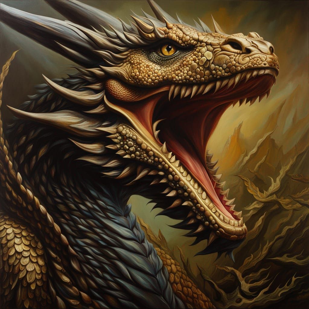 Dragon - AI Generated Artwork - NightCafe Creator