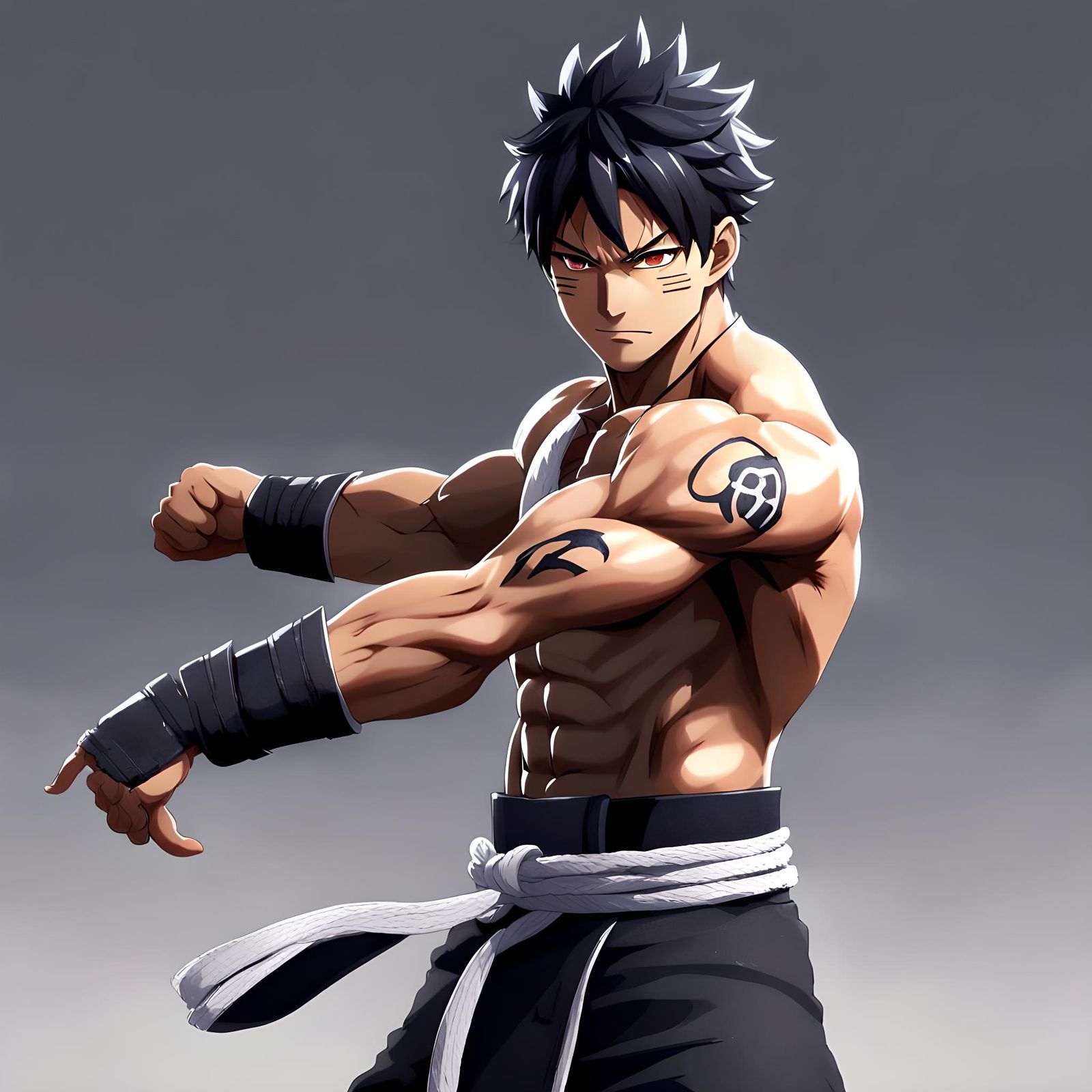 Kiba Inuzuka Shirtless