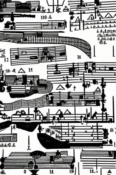 graphic score, graphic notation, experimental music notation, sheet ...
