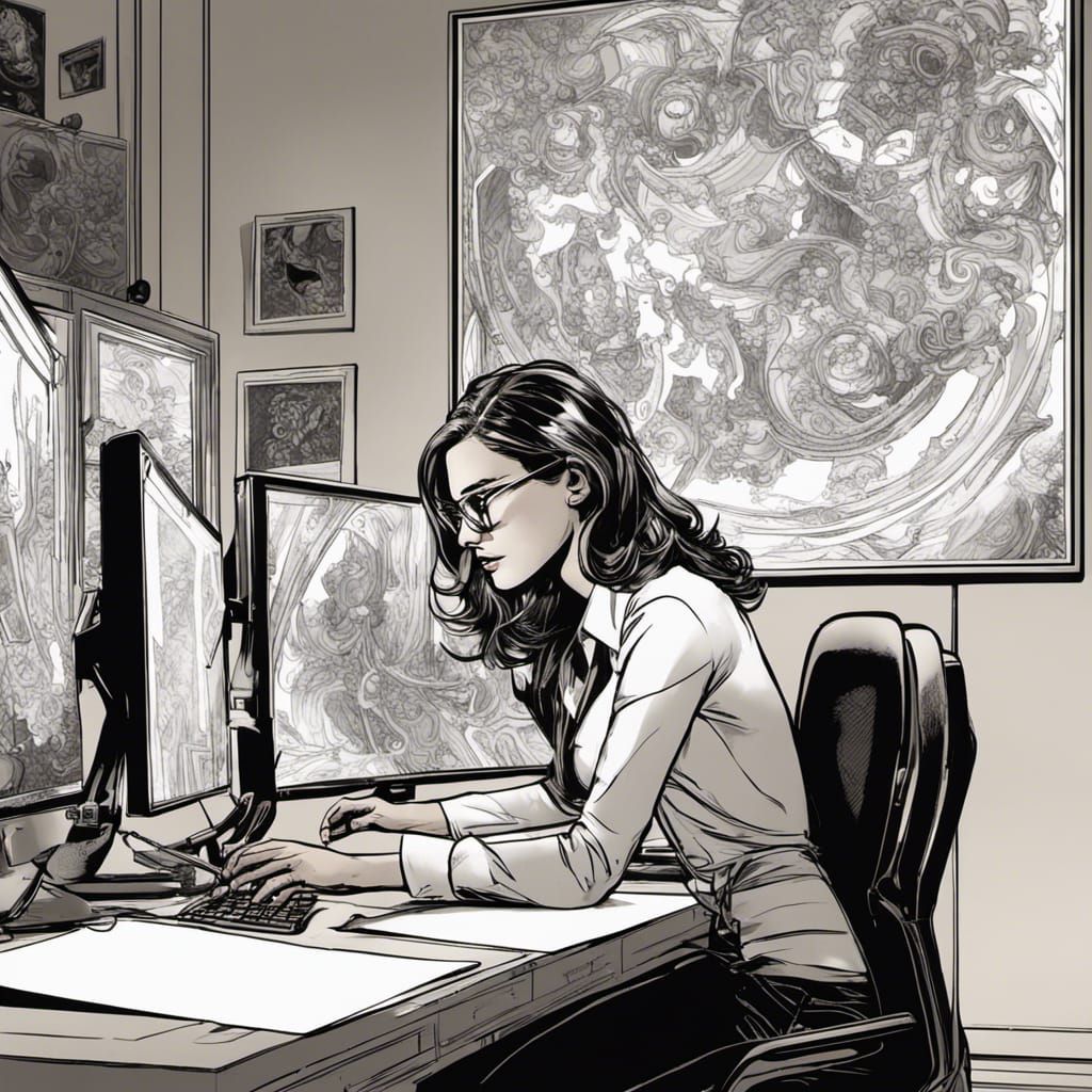 She loves to create AI art on NightCafe. - AI Generated Artwork ...