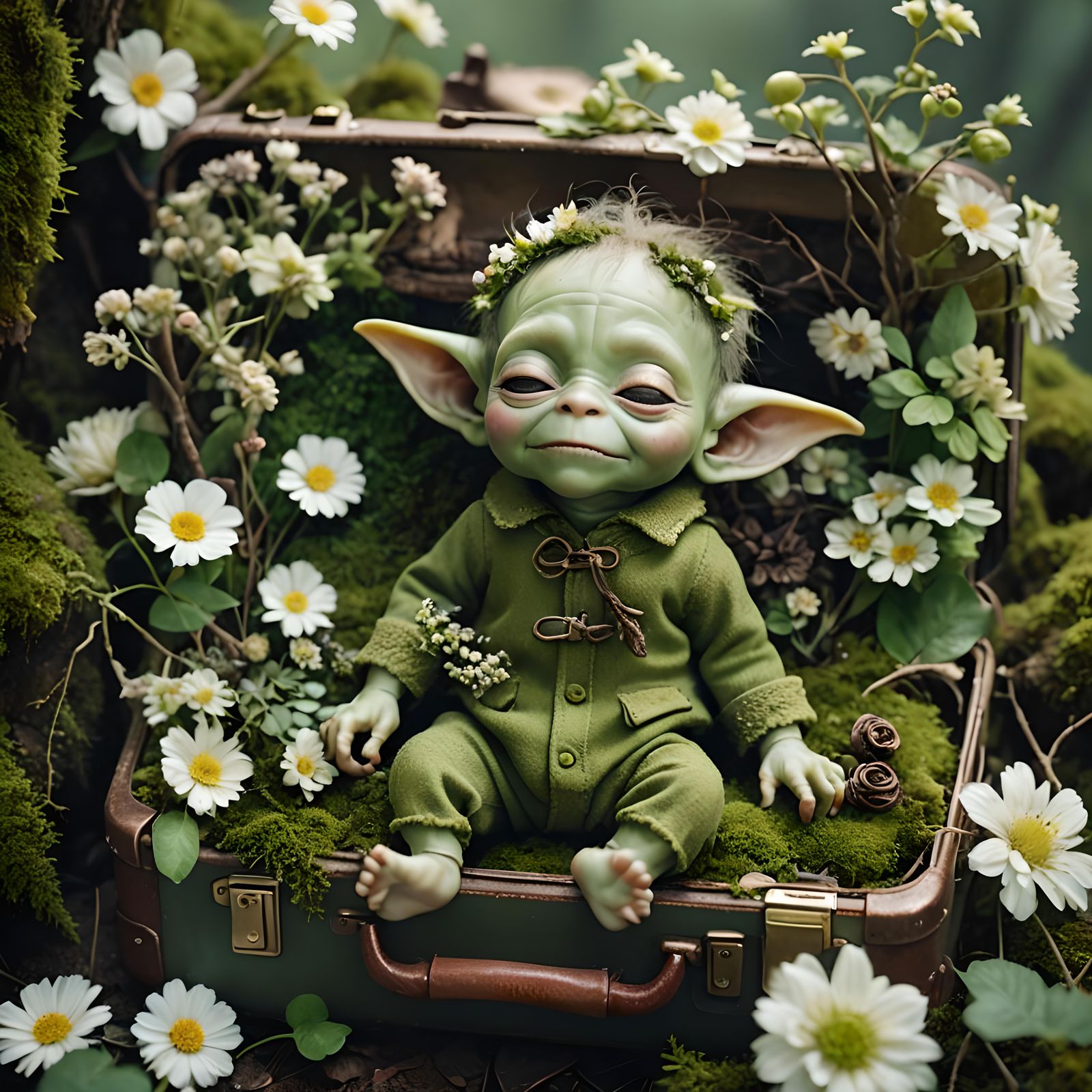 Baby goblin - AI Generated Artwork - NightCafe Creator