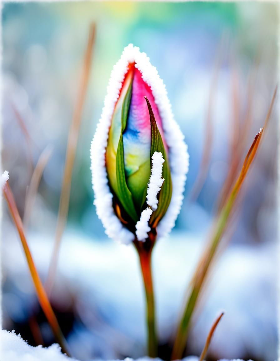 First Bud - AI Generated Artwork - NightCafe Creator