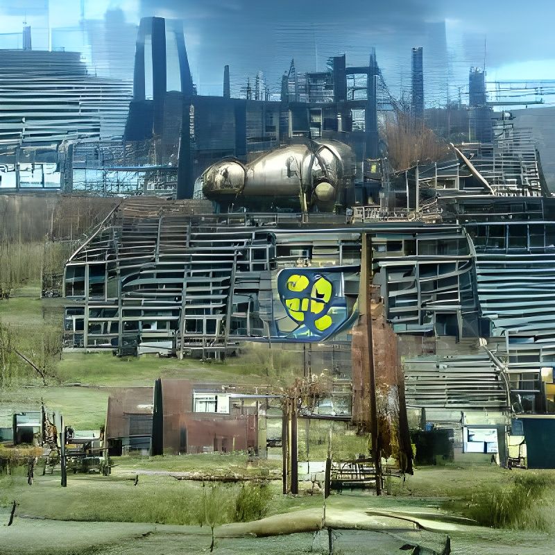 Fallout 3 The Pitt Steelyard - AI Generated Artwork - NightCafe Creator