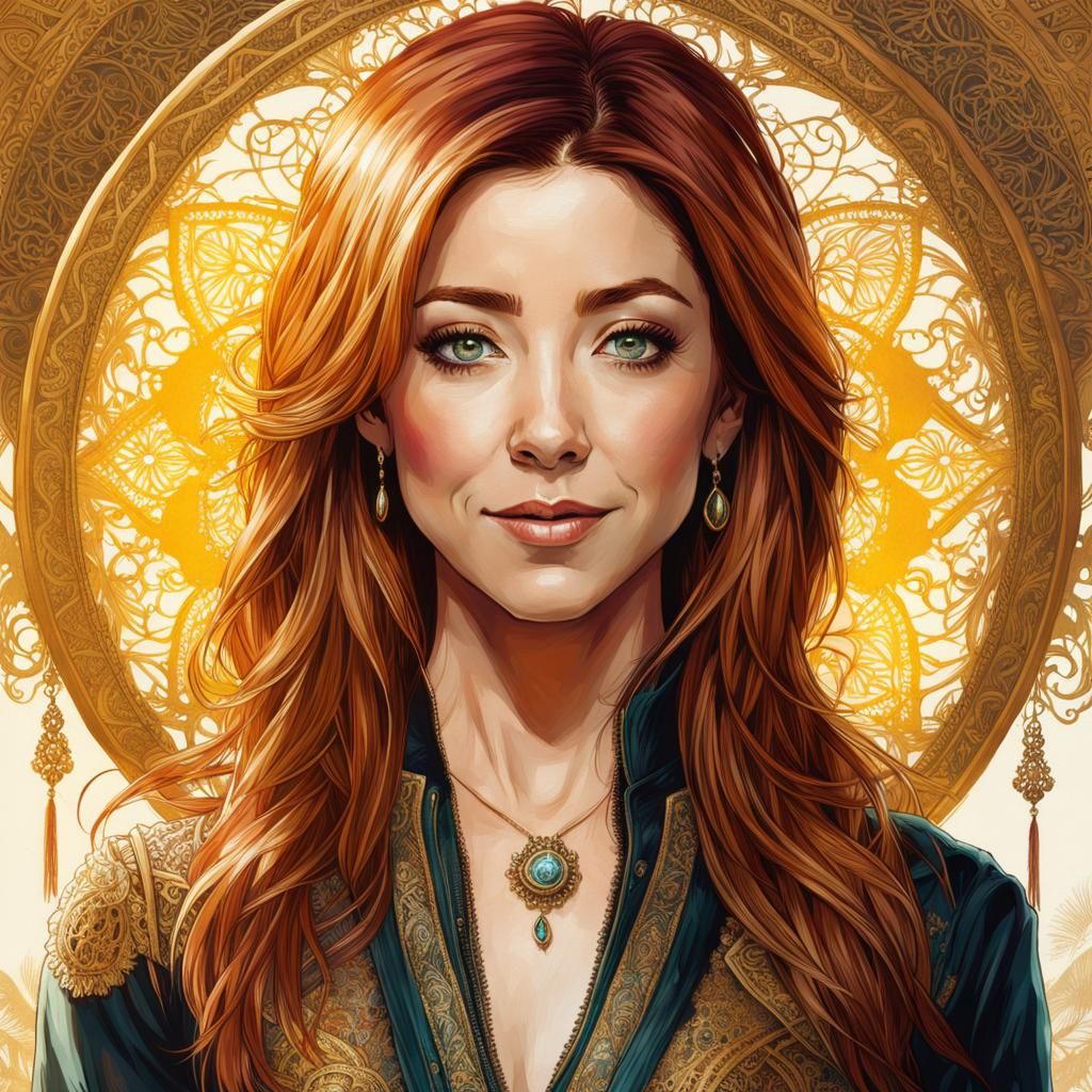 Alyson Hannigan - AI Generated Artwork - NightCafe Creator