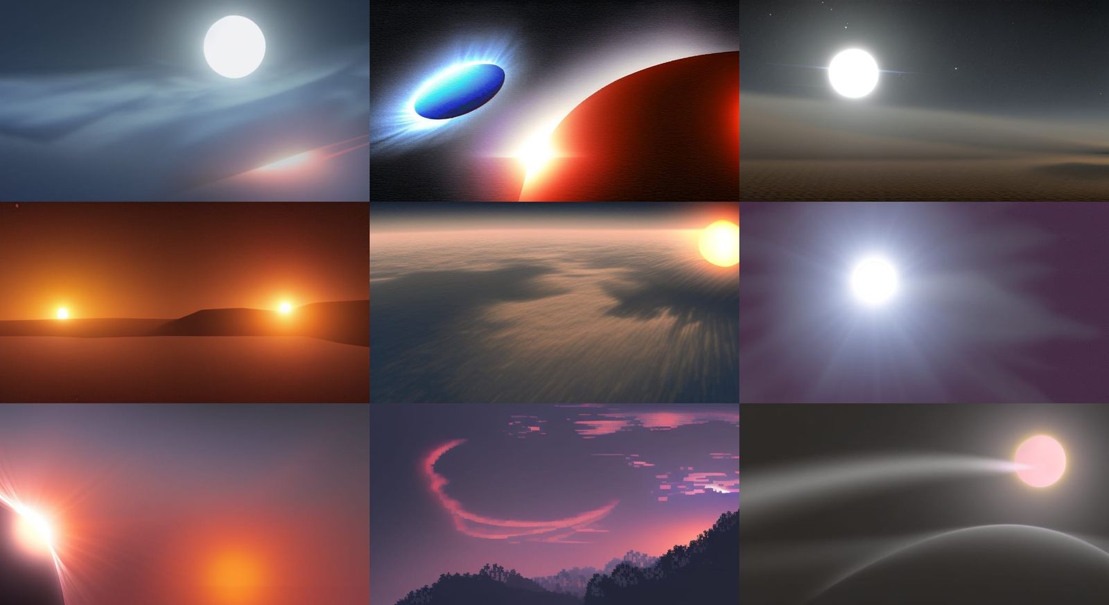 total eclipse - AI Generated Artwork - NightCafe Creator