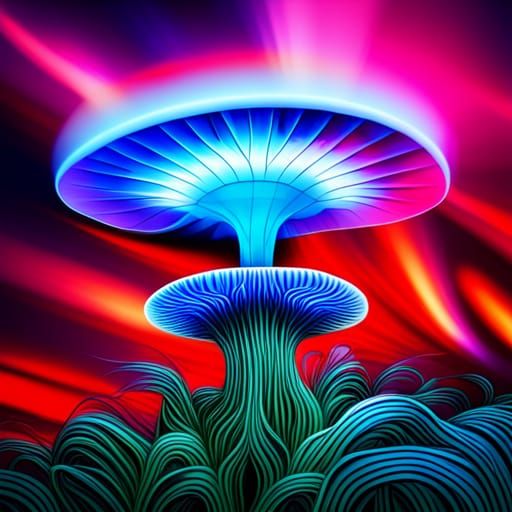 Aliens or Mushrooms? - AI Generated Artwork - NightCafe Creator