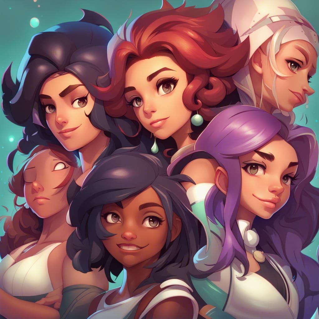 Characters from Disney's Amphibia - AI Generated Artwork - NightCafe ...