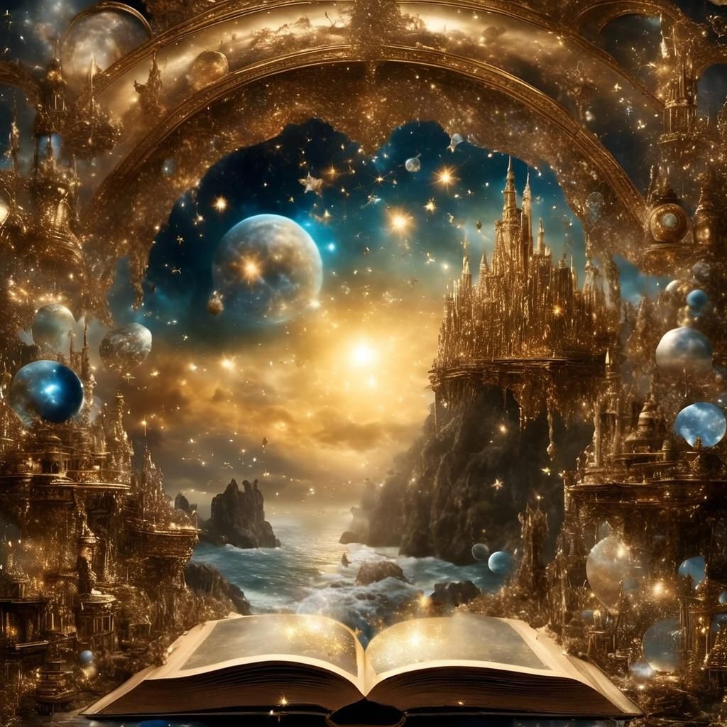 The Magic of Books - AI Generated Artwork - NightCafe Creator