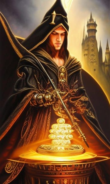 Merlin the Magician - AI Generated Artwork - NightCafe Creator