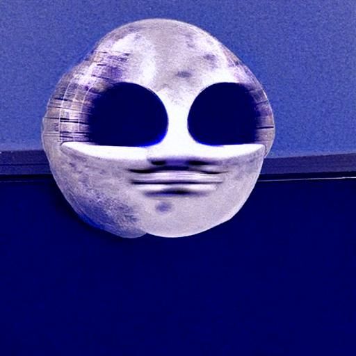 A sentient moon works in an office - AI Generated Artwork - NightCafe ...