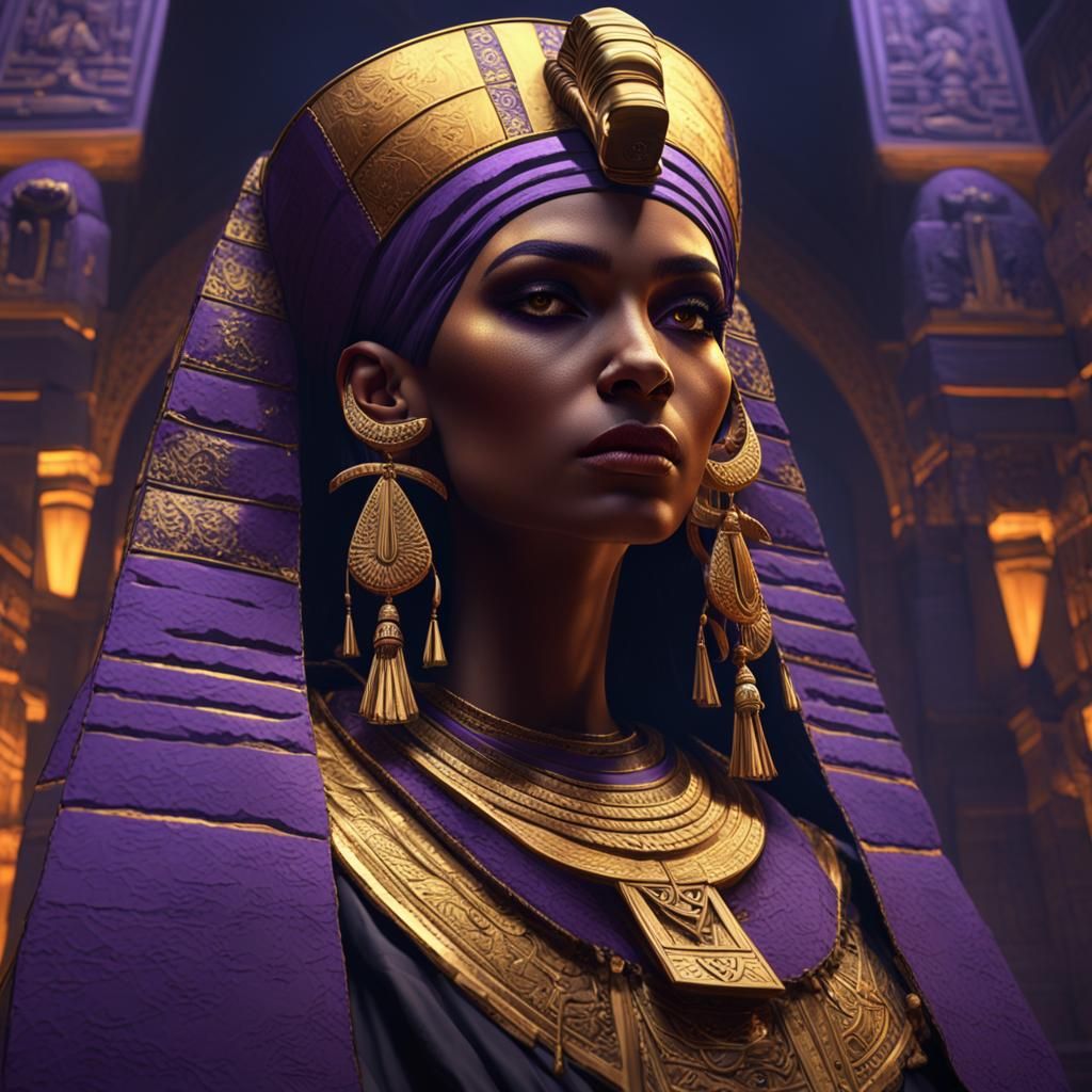gothic egyptian woman - AI Generated Artwork - NightCafe Creator
