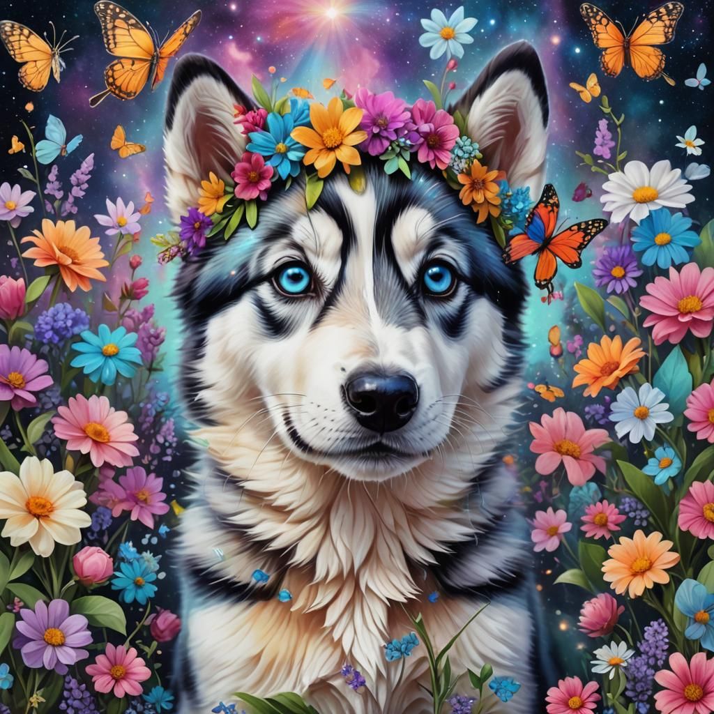 husky prince - AI Generated Artwork - NightCafe Creator