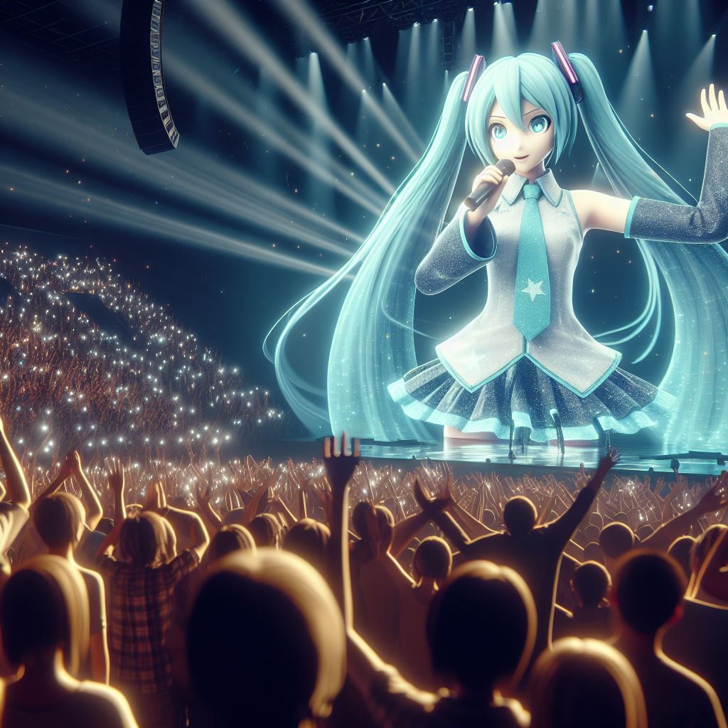 Hatsune Miku - AI Generated Artwork - NightCafe Creator