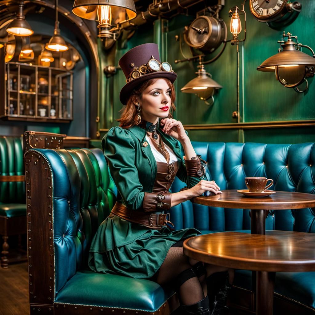 Tea pause - AI Generated Artwork - NightCafe Creator