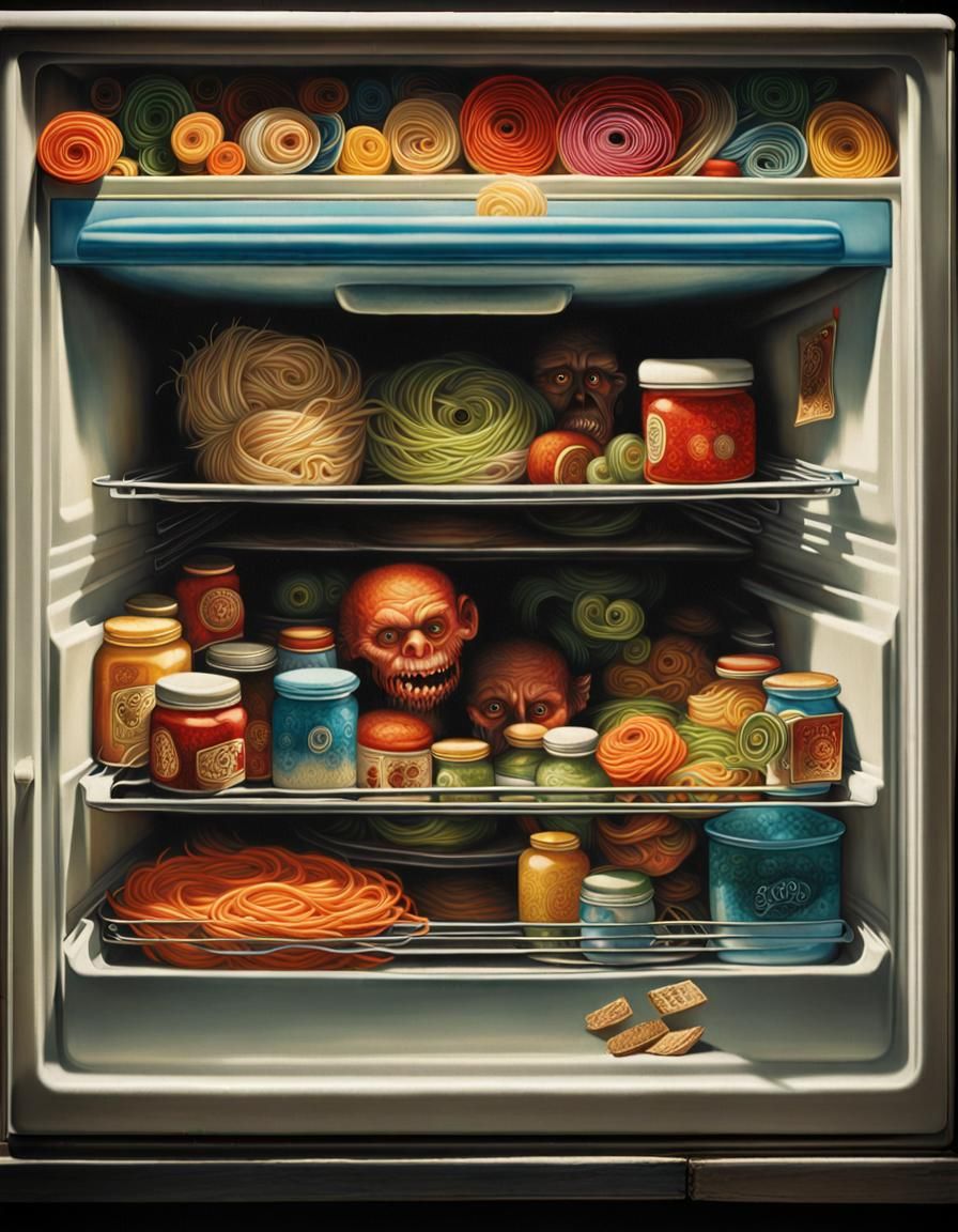 Third shelf - AI Generated Artwork - NightCafe Creator