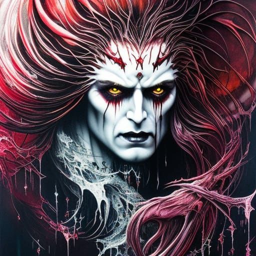 Vampire God - AI Generated Artwork - NightCafe Creator