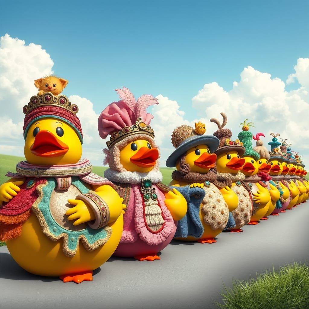Rubber ducks' parade - Rubber ducks' parade