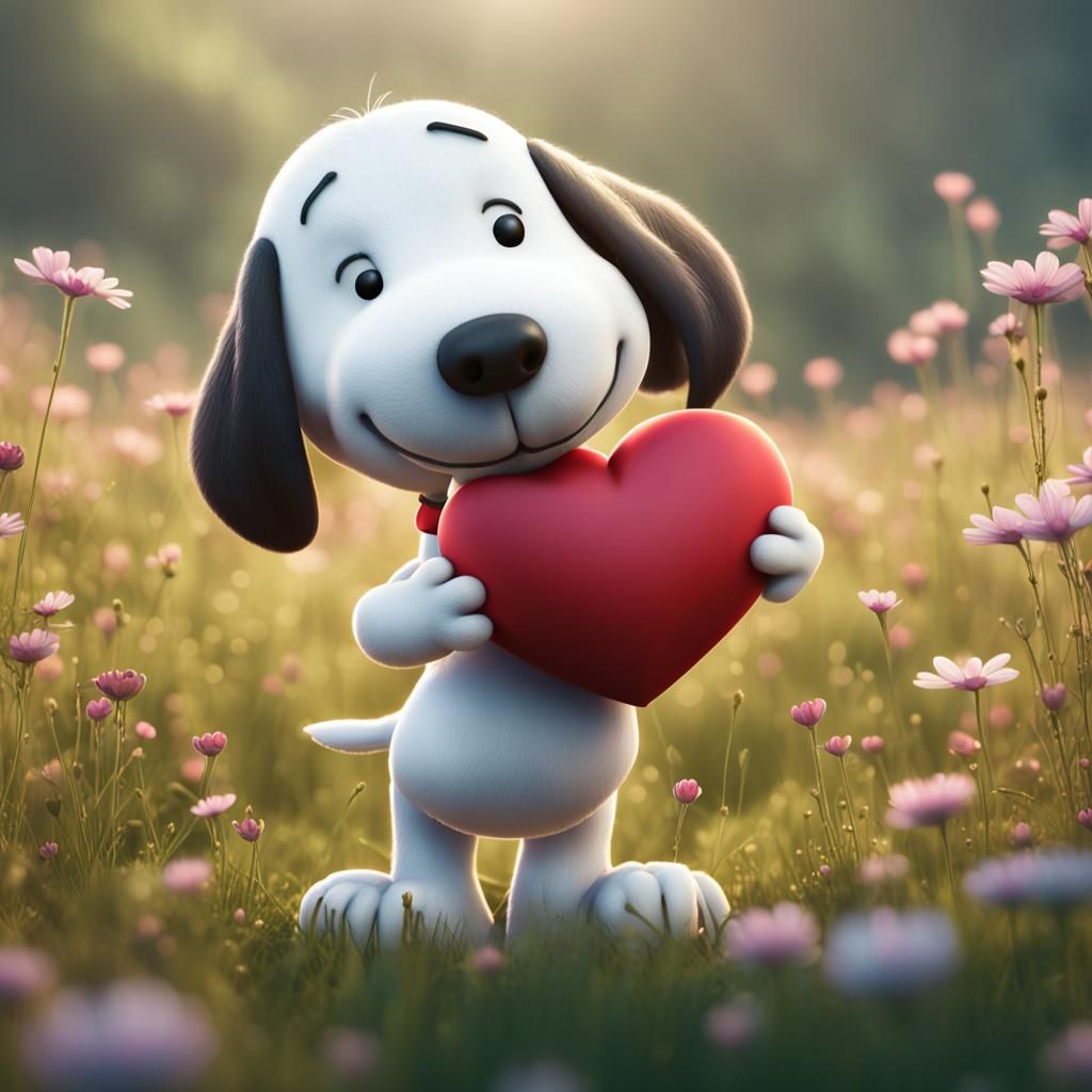 Snoopy, have a nice day - AI Generated Artwork - NightCafe Creator