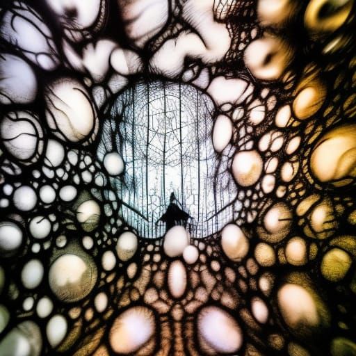 Night terror orbs - AI Generated Artwork - NightCafe Creator