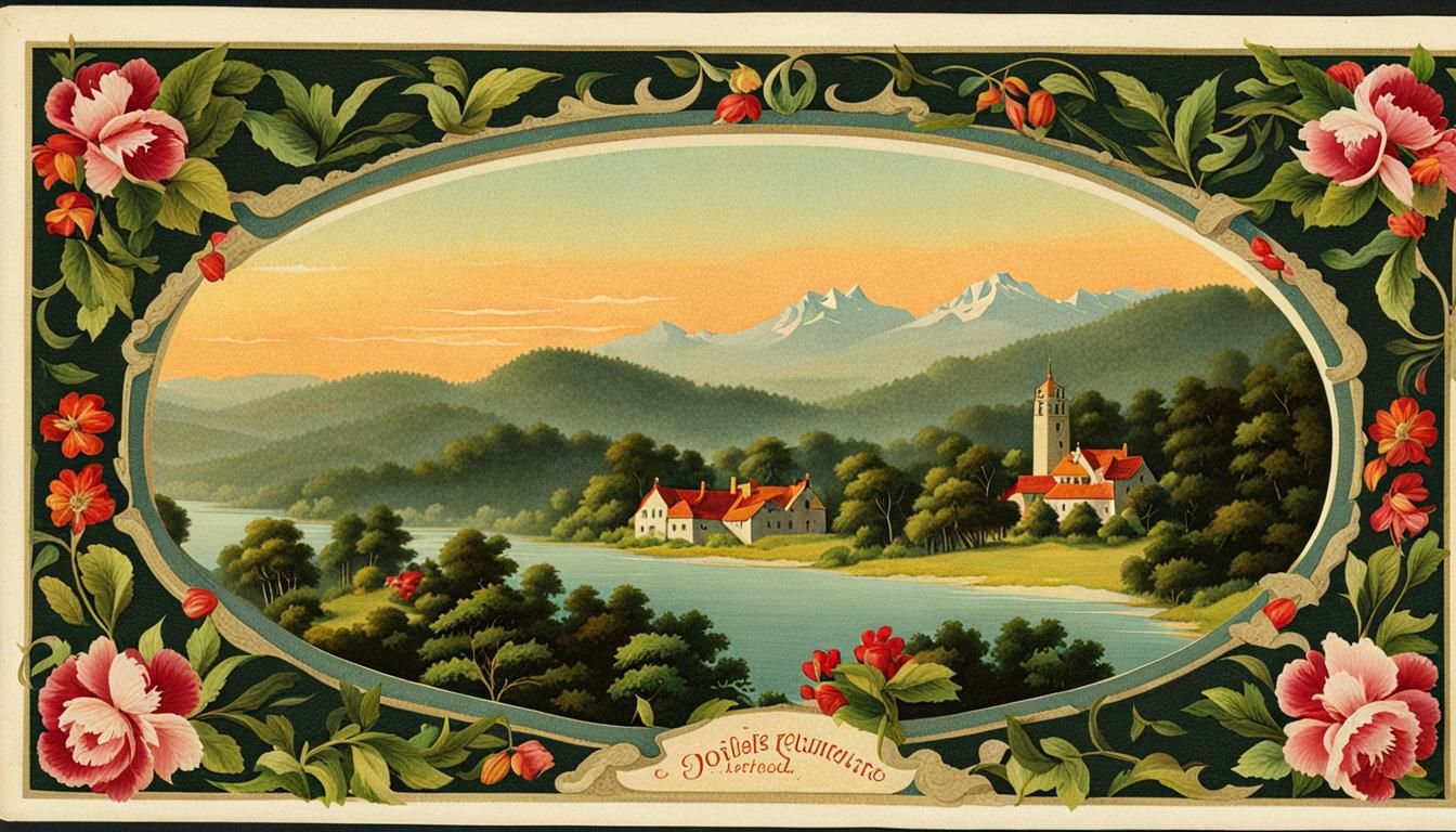 Vintage Postcard - AI Generated Artwork - NightCafe Creator