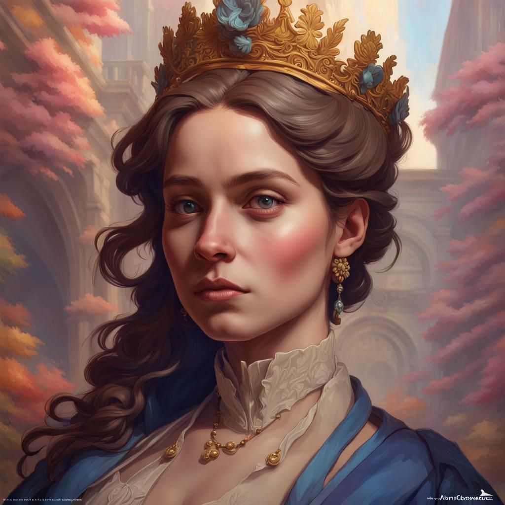 Young Queen Victoria - AI Generated Artwork - NightCafe Creator