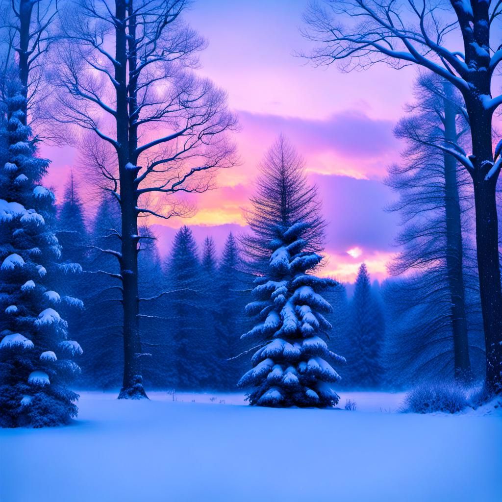Winter solstice - AI Generated Artwork - NightCafe Creator