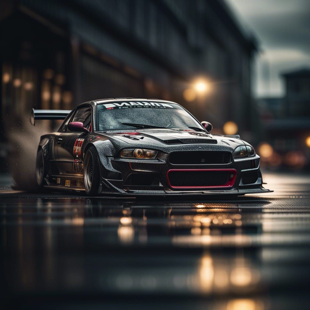 car drifting - AI Generated Artwork - NightCafe Creator