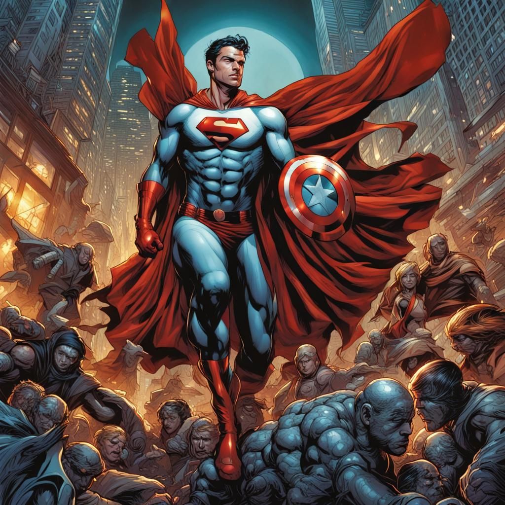 Superhero - AI Generated Artwork - NightCafe Creator