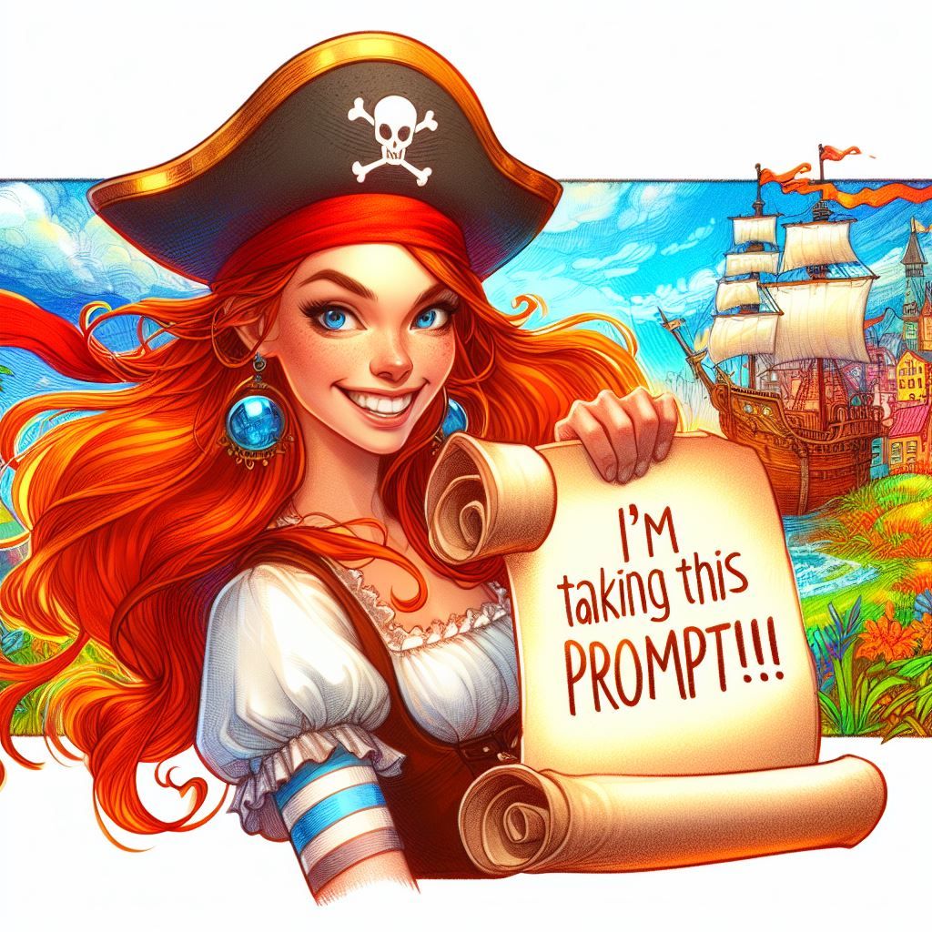 prompt pirate! - AI Generated Artwork - NightCafe Creator
