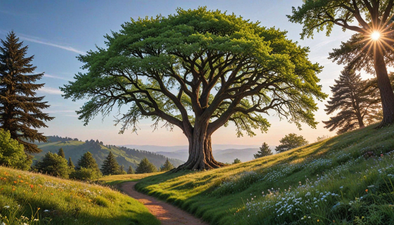 Surreal Winter Wasteland: Undead Tree of Death vs ... - AI Art