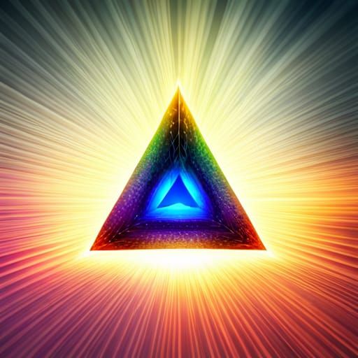 Triangle Chakra - AI Generated Artwork - NightCafe Creator