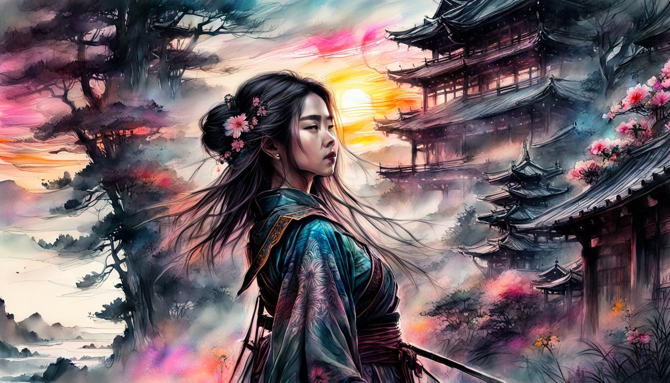 SCENE IN JAPAN - AI Generated Artwork - NightCafe Creator