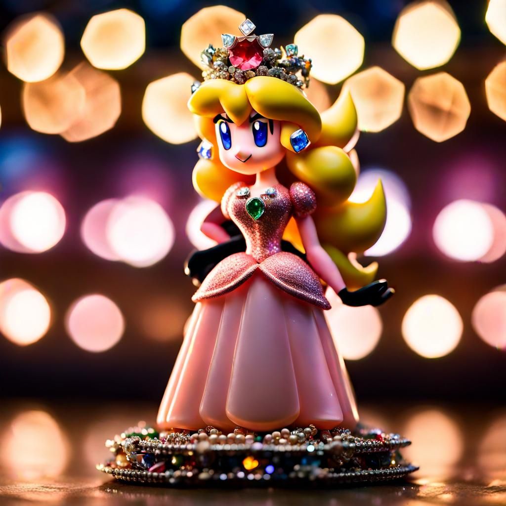Princess Peach - AI Generated Artwork - NightCafe Creator