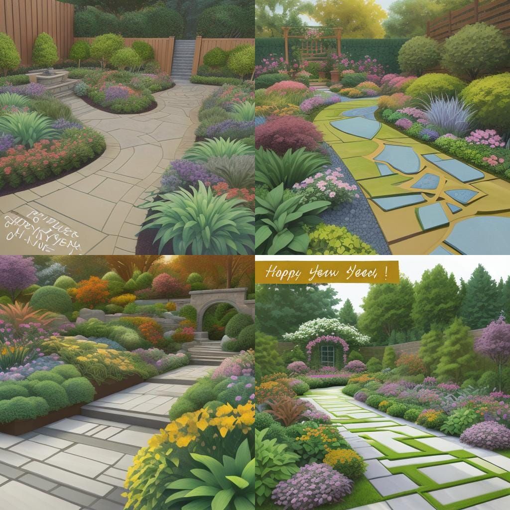 A landscaping designer draw garden. - AI Generated Artwork - NightCafe ...